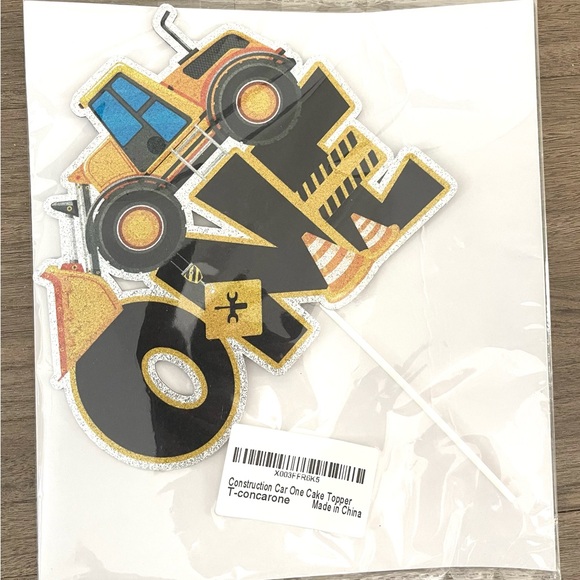 unbranded | Party Supplies | Construction St Birthday Vehicle Cake ...